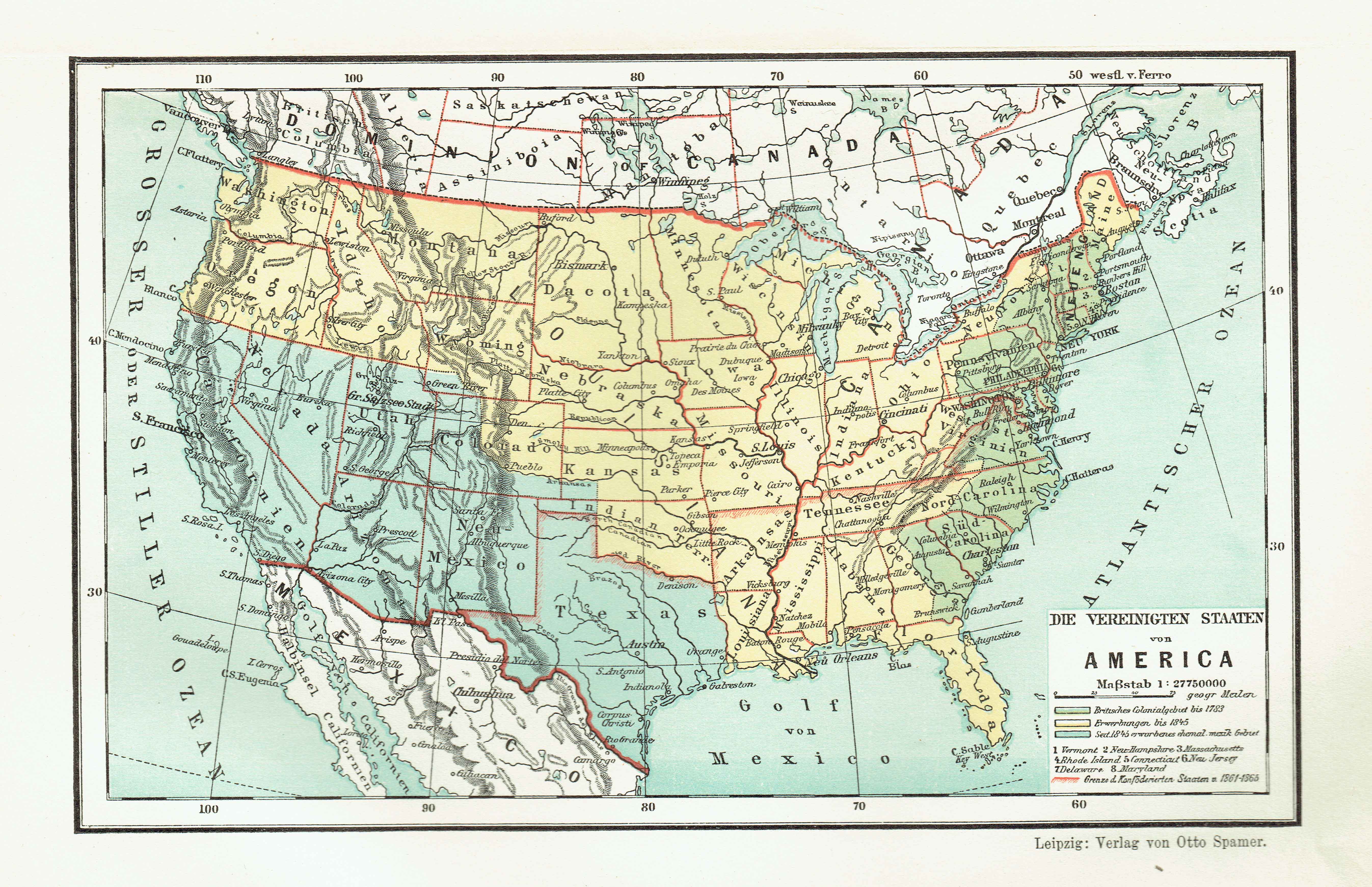 American Civil War Union States